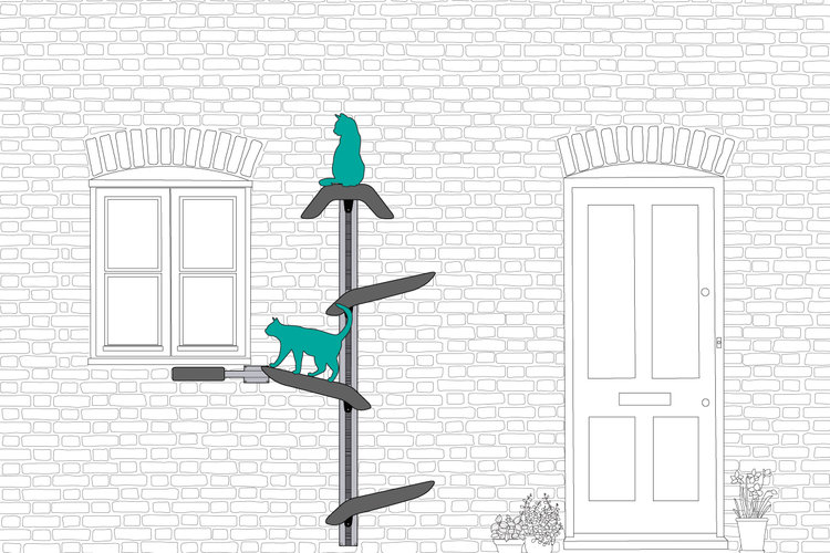Catipilla Cat Tree Climbing Frame : che buona idea ! | The Swiss Cats