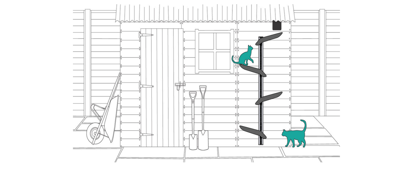 Catipilla Cat Tree Climbing Frame : che buona idea ! | The Swiss Cats